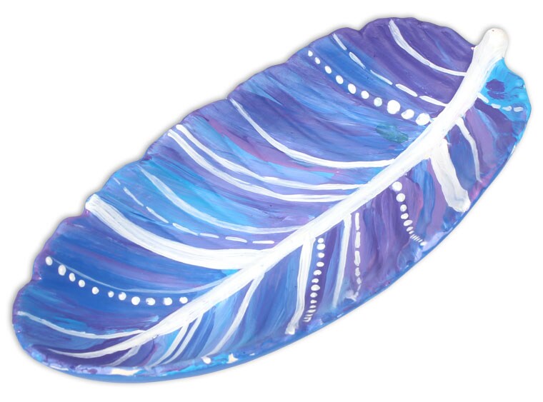 Feather Dish – Downtown Crafting